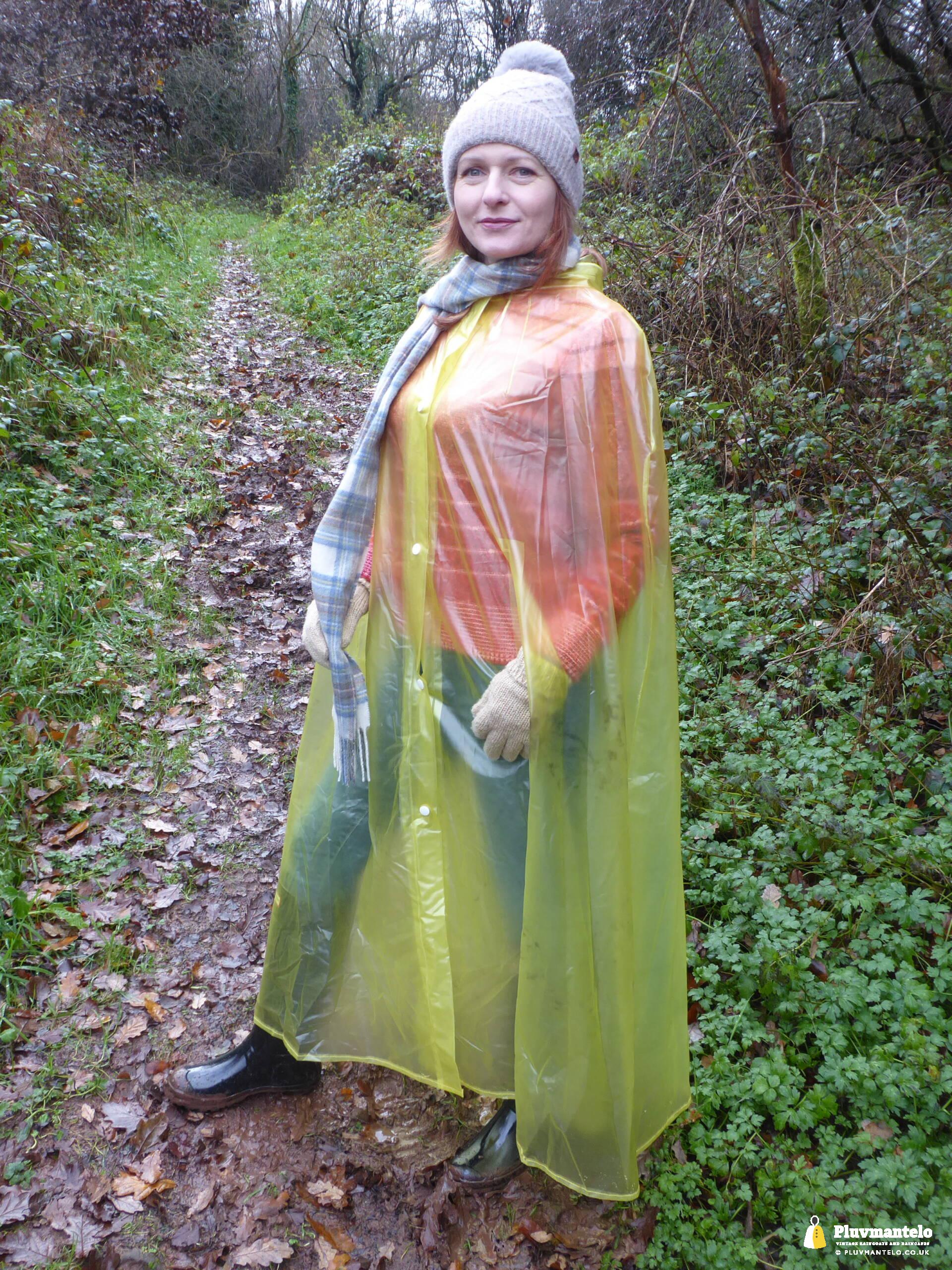 1970s yellow PVC for The Cape Queen - Pluvmantelo: vintage, classic and modern rain capes and ...